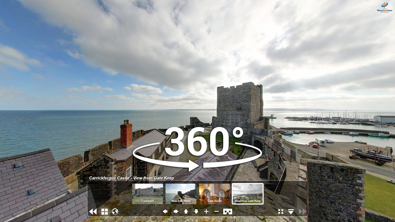 Carrickfergus Castle - A Virtual Visit Tour
