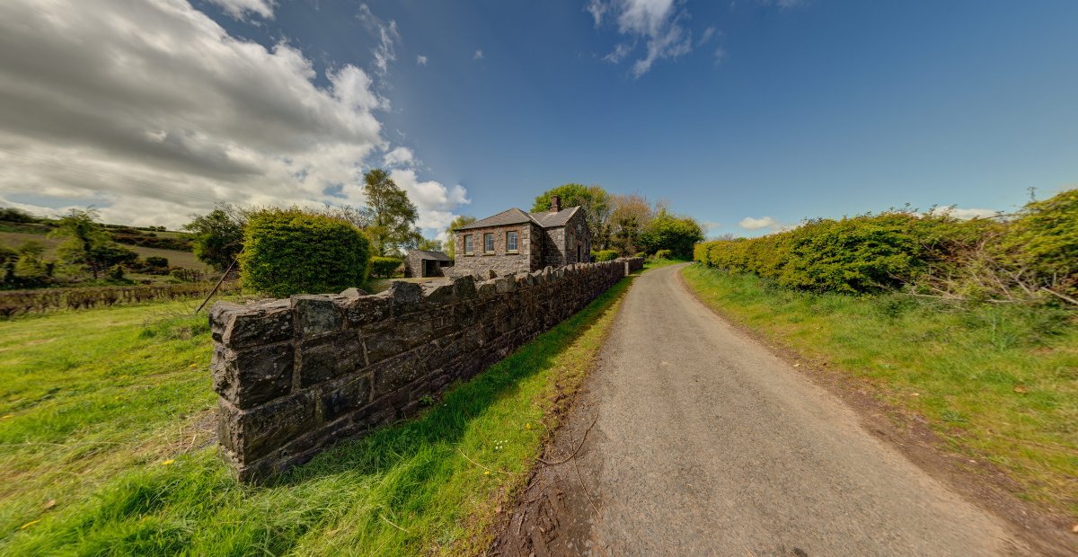 Ulster-Scots Virtual Visits : Ballydown School Exterior