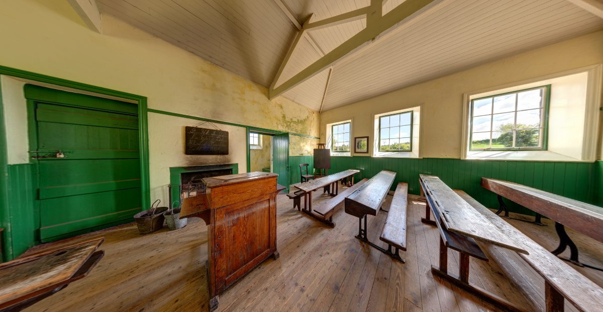 Ulster-Scots Virtual Visits : Ballydown School Interior
